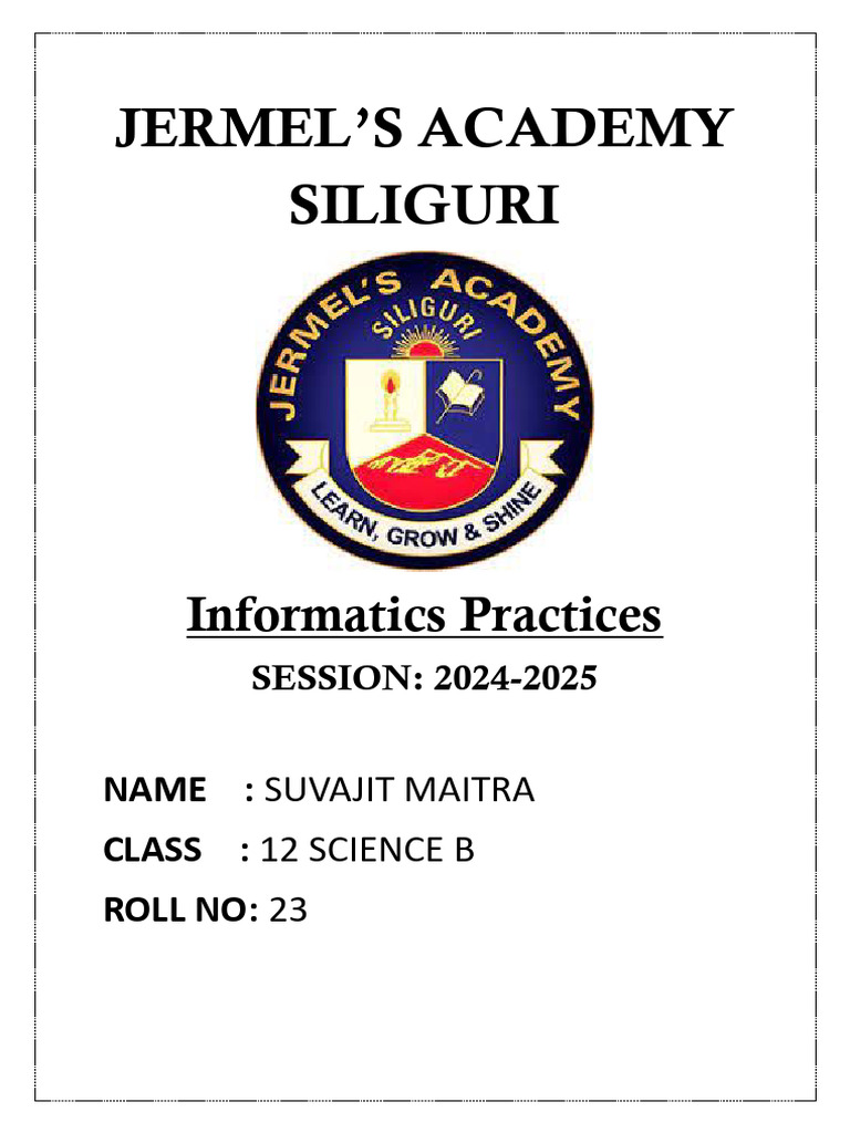 ip project sm | PDF | Computing