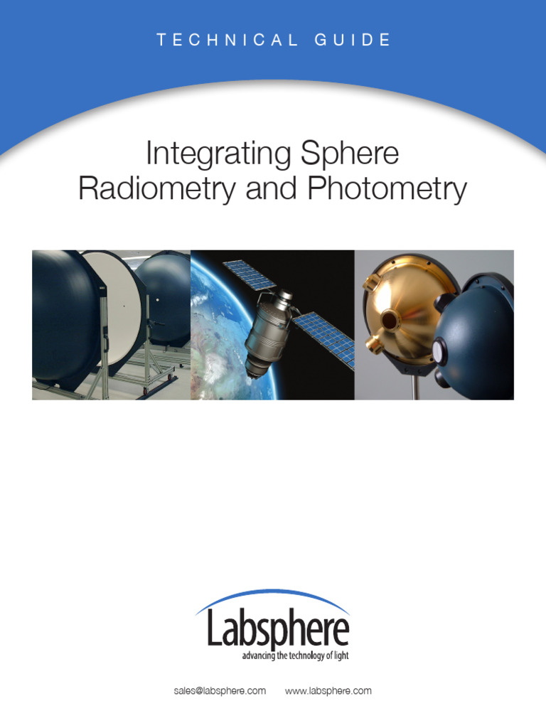 Integrating-Sphere-Radiometry-and-Photometry | PDF | Waves | Physical ...