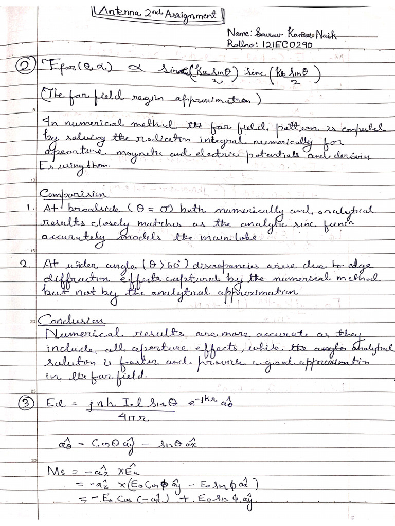 Antenna Assignment2 | PDF