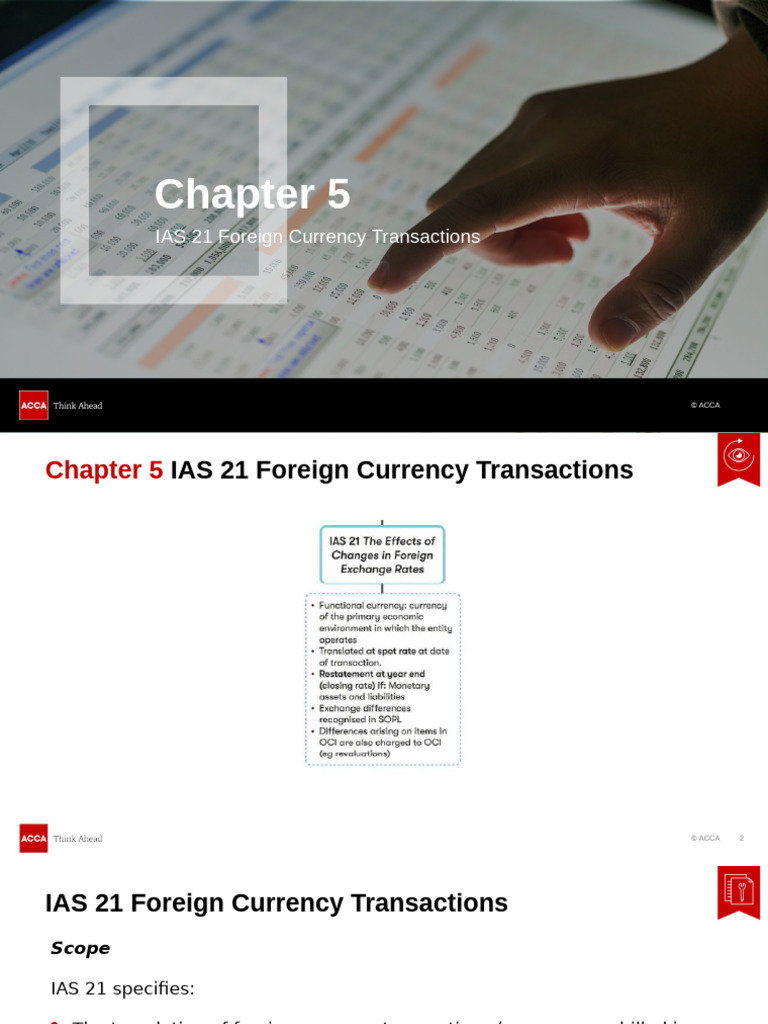 Chapter 5 Foreign Currency - IAS 21 | PDF | Historical Cost | Exchange Rate