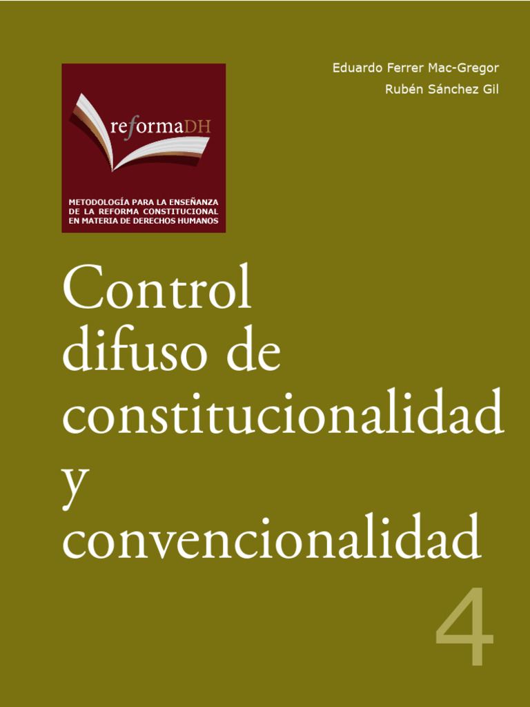 5 Control difuso de constitucionalidad y convencionalidad | PDF | Caso ...