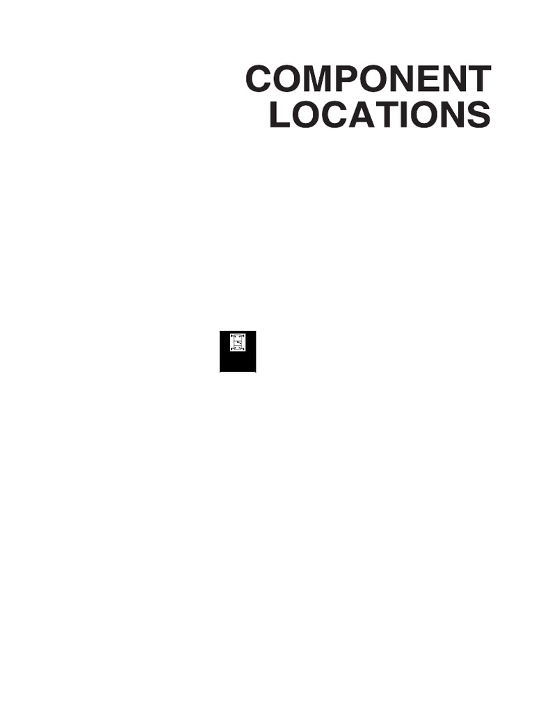 Hyundai Tucson Eletrical Component Locations | PDF