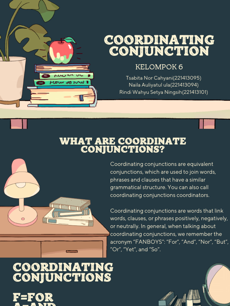 Coordinating Conjunction | PDF | Linguistic Typology | Language Mechanics