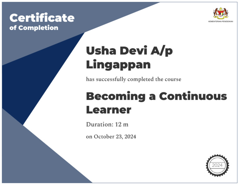 Becoming A Continuous Learner | PDF