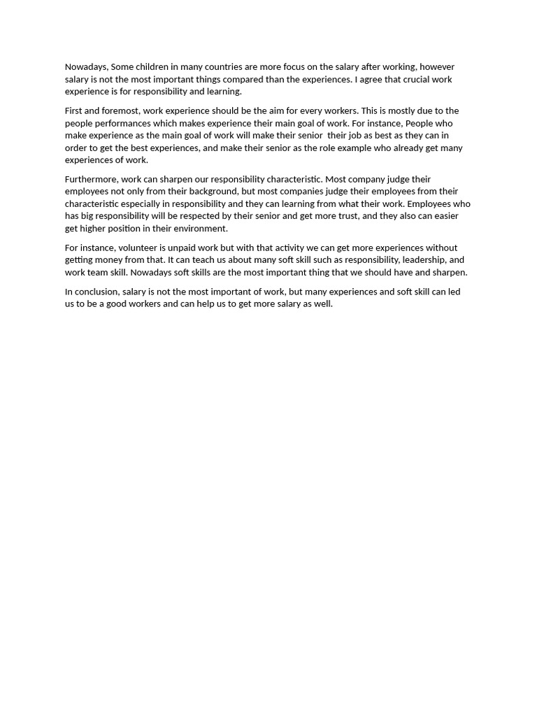 Writing Test Task 2 | PDF