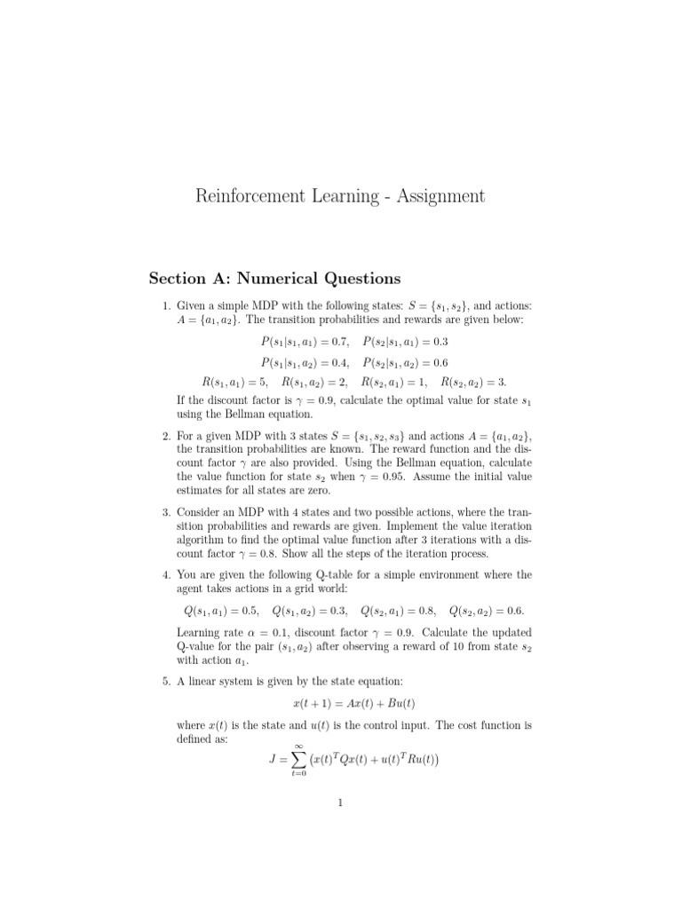 RL_assignment | PDF | Applied Mathematics | Computer Programming