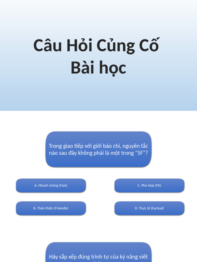 câu hỏi trắc nghiệm nhóm 8 QHCC | PDF