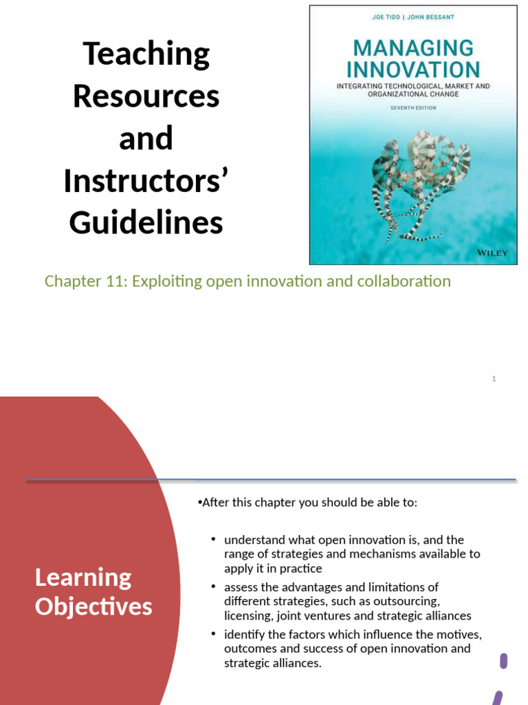 Ch11-Exploiting Open Innovaiton and Collaboration | PDF | Innovation | Market (Economics)