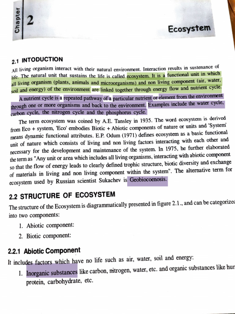 unit2[1] | PDF | Ecosystem | Food Web