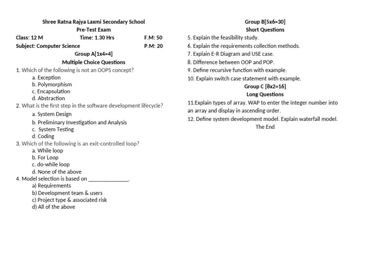 Set 2 Computer Science Pdf 7325