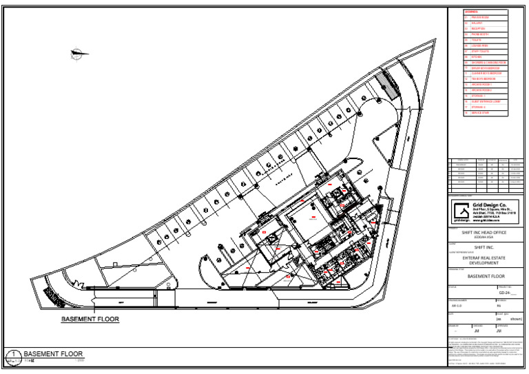 Ar01 - Shift Inc Basement Floor Plan R4-Ar-1.0 | PDF