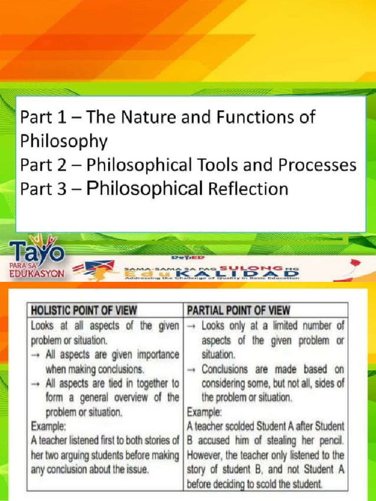Modular Lesson in Philosophy | PDF | Argument | Reason