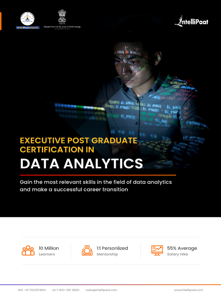 Executive Post Graduate Certification in Data Analytics IHUB | PDF ...
