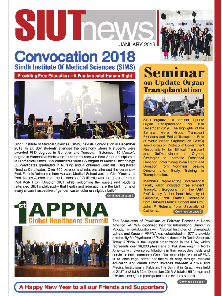 Siut News Jan 2019 | PDF