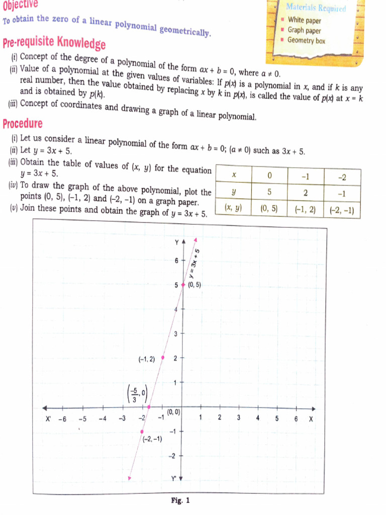 LAB MANUAL ACTIVITIES Class 9 Maths Handy | PDF | Variable (Mathematics ...