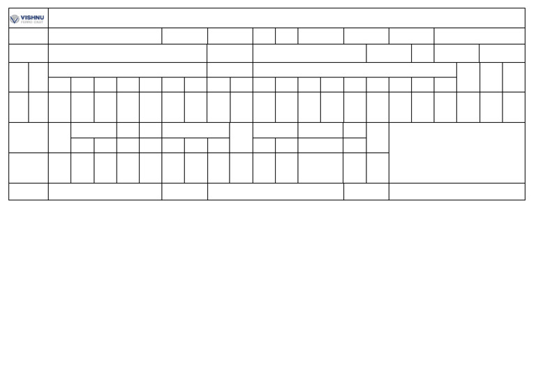 MITA INDIA PVT - LTD. Melting Process Monitoring Sheet (HSG 089010.10 ...