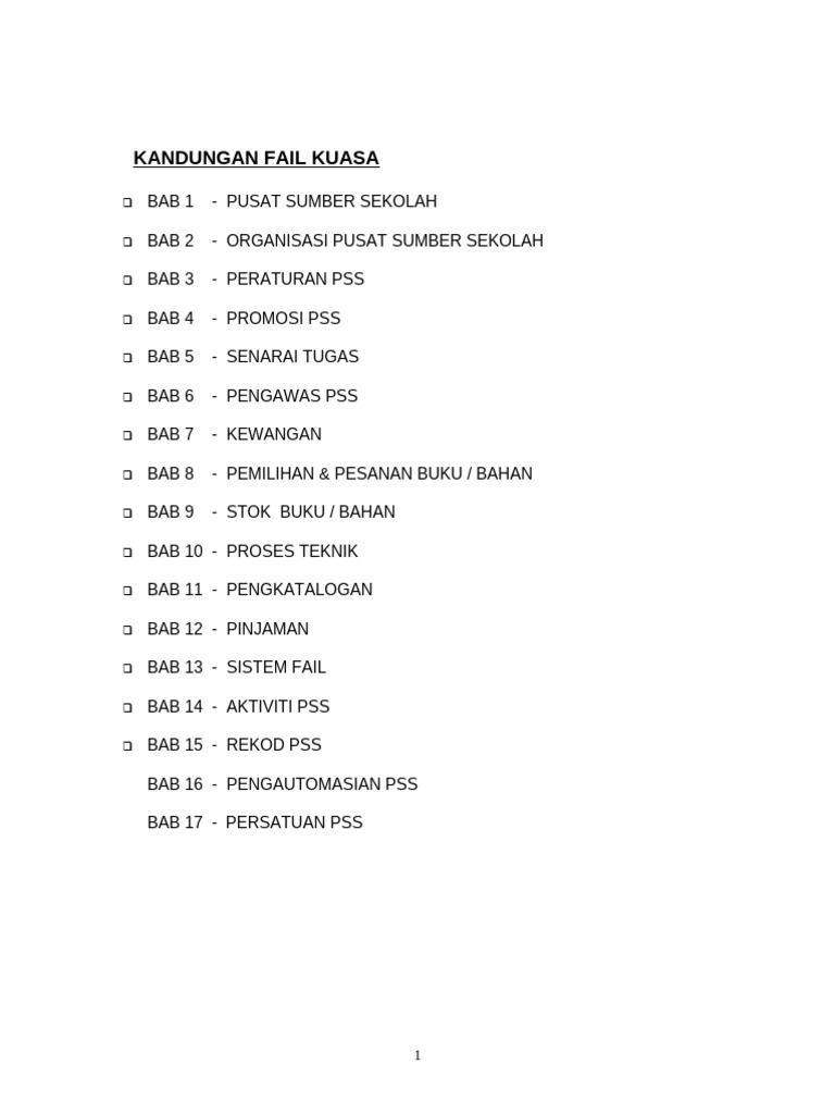 FAIL KUASA SKKB 2018 | PDF