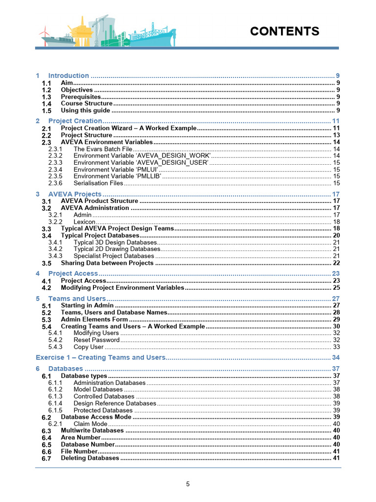 TM-1860 AVEVA Administration (1.4) Fundamentals Rev 2.0 | PDF ...