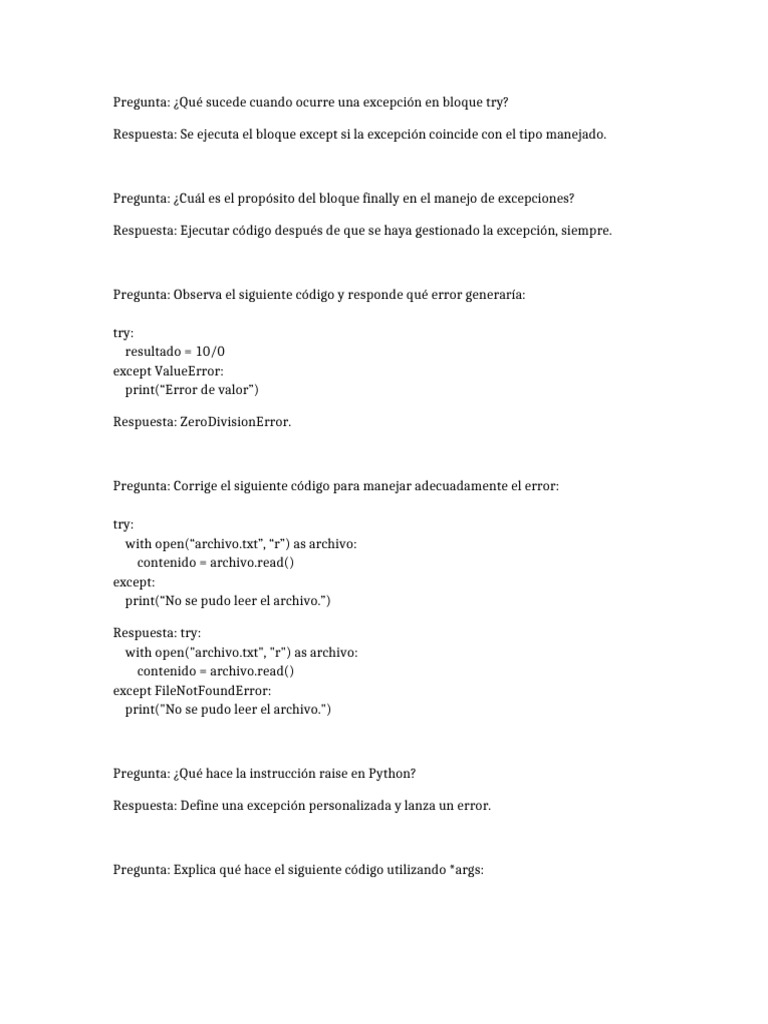 Manejo de Excepciones y Tkinter en Python | PDF | Modelo – Vista – Controlador | Informática