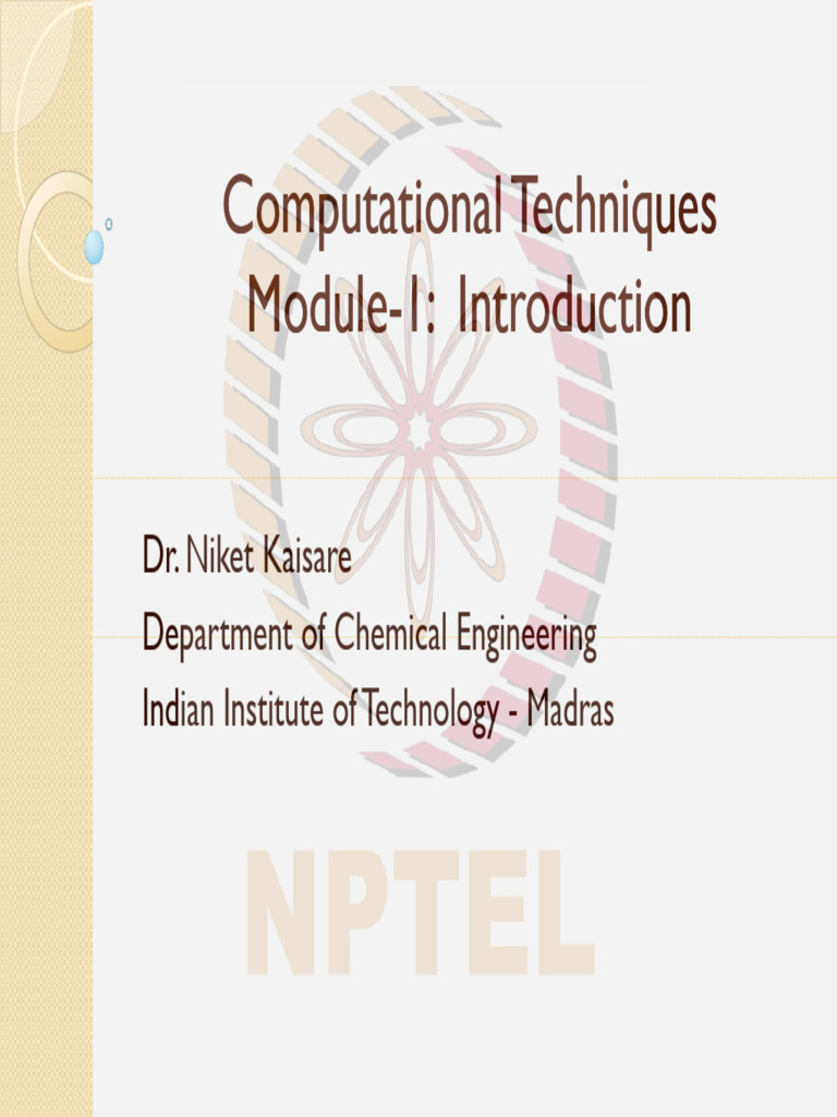 Numerical Methods Module 1 | PDF | Numerical Analysis | Applied Mathematics