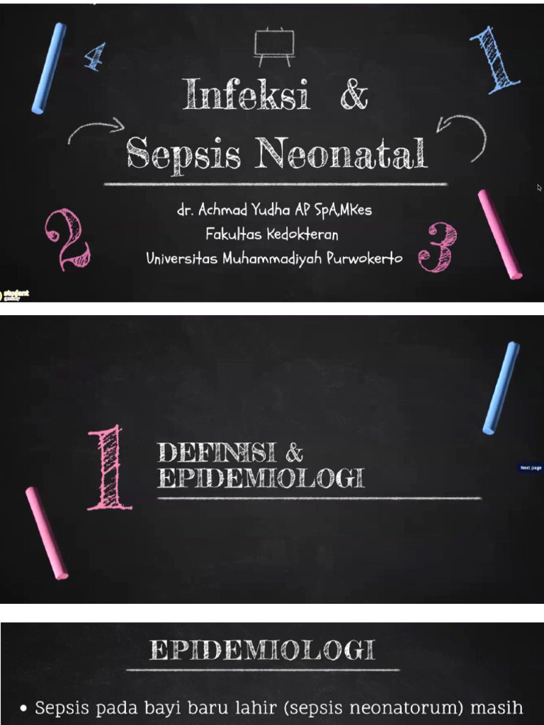 Infeksi Neonatus Dan Sepsis | PDF