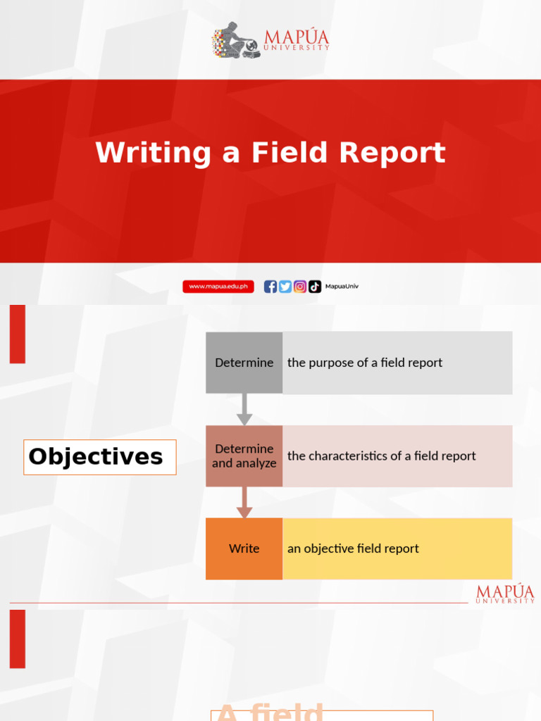 ENG03 - CO5 - Lesson - 10.3 - Writing The Field Report - Tagged | PDF | Information | Liberal ...