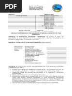 BNAP Adoption Resolution | PDF