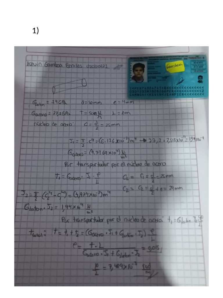 Examen Final de Estatica | PDF