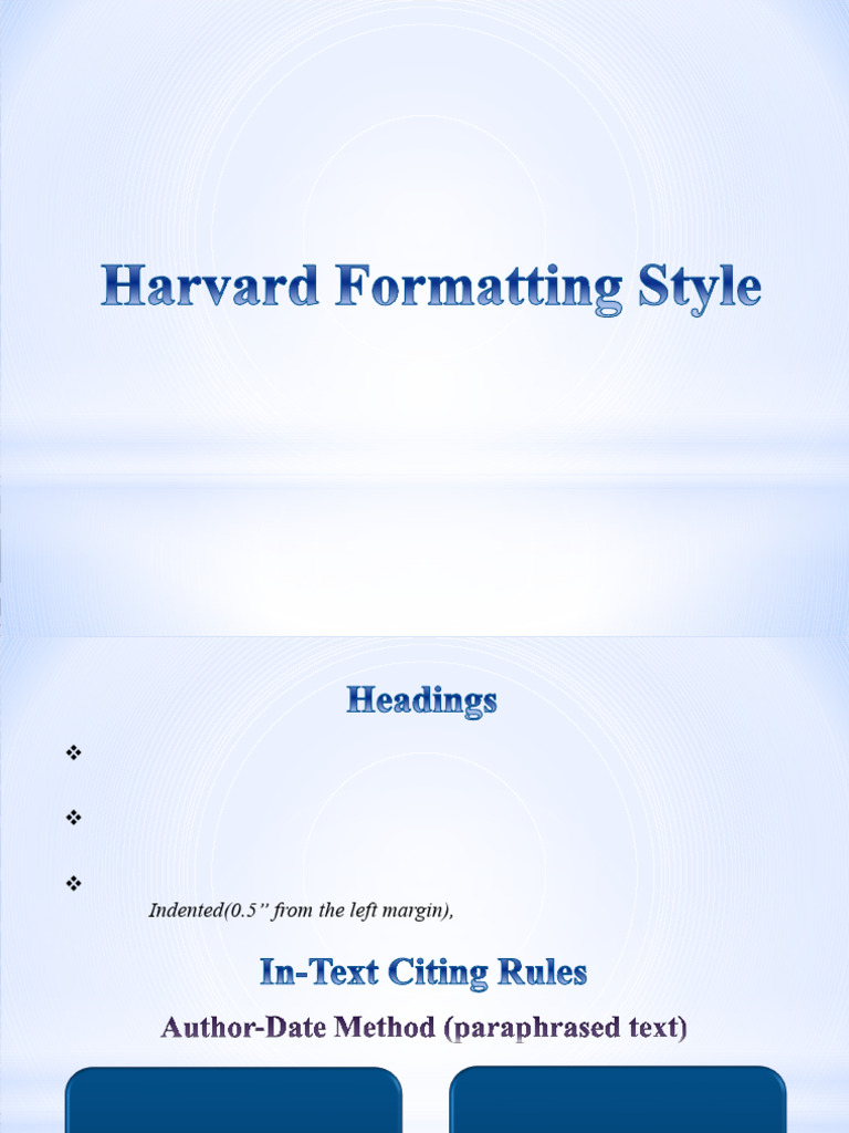 Harvard_Style Referencing Guide | PDF | Bracket