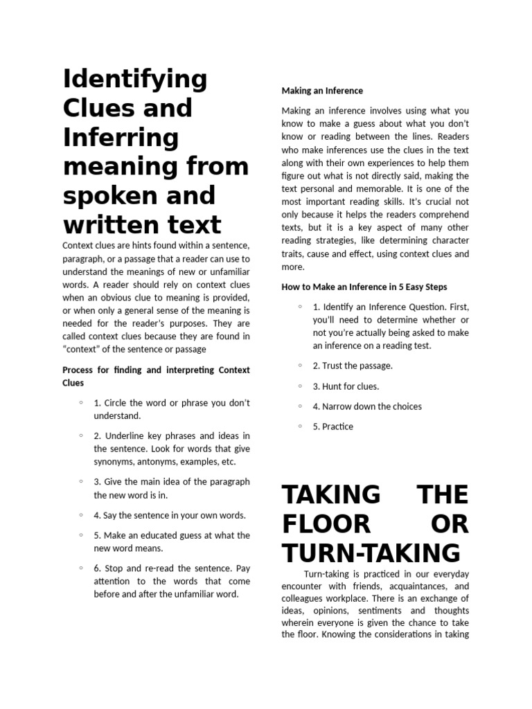 ELP 2 (Finals) | PDF | Conversation | Cognition