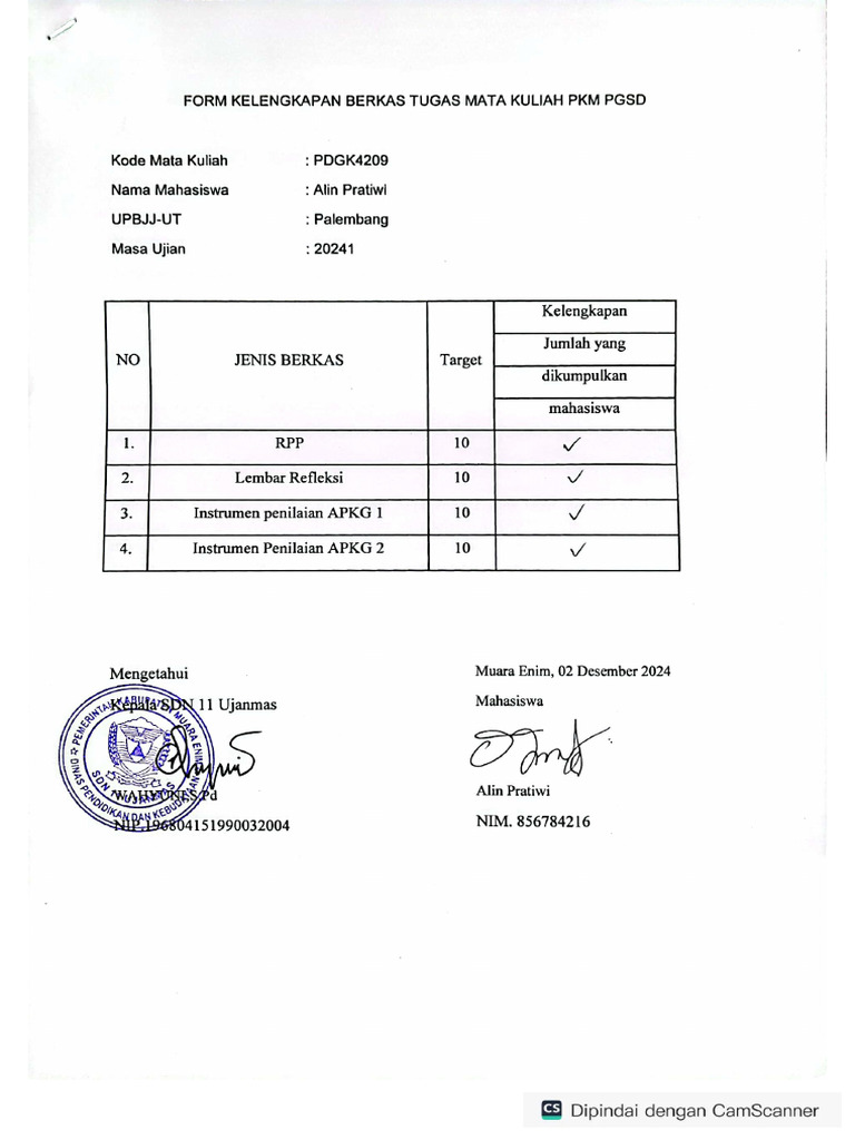 TUGAS PKM - Alin Pratiwi | PDF