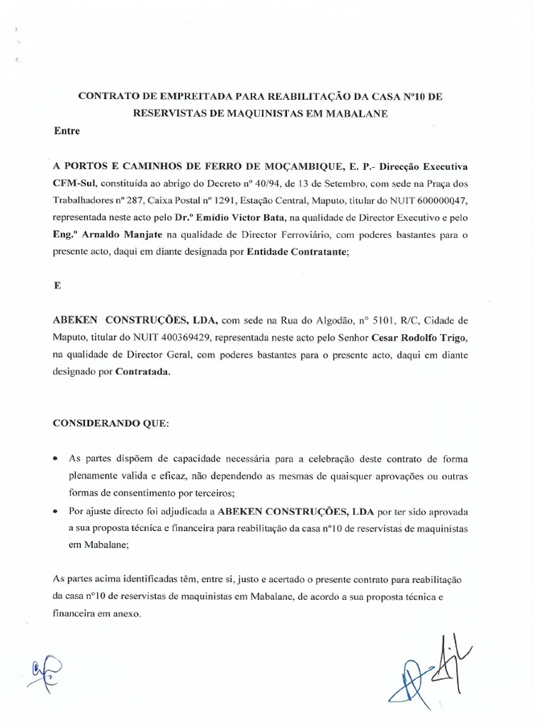 Mabalane - CFM | PDF