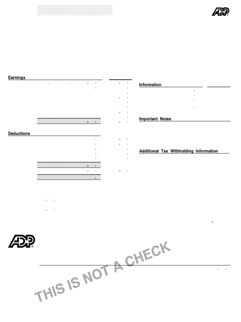 Detailed Earnings Statement for 2024 | PDF | United States Law | Taxes
