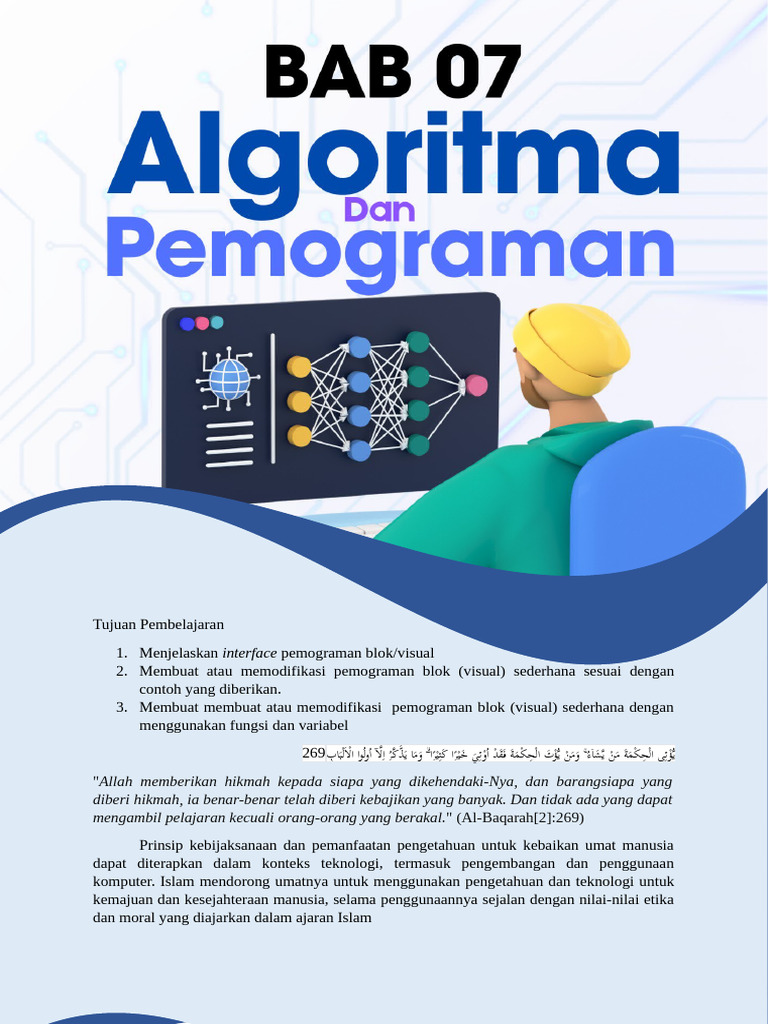 Modul 1 - ALGORITMA DAN PEMOGRAMAN | PDF