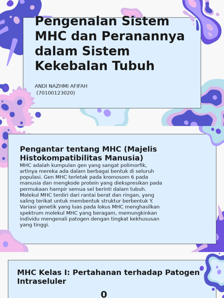 MHC 1DAN MHC 2 | PDF
