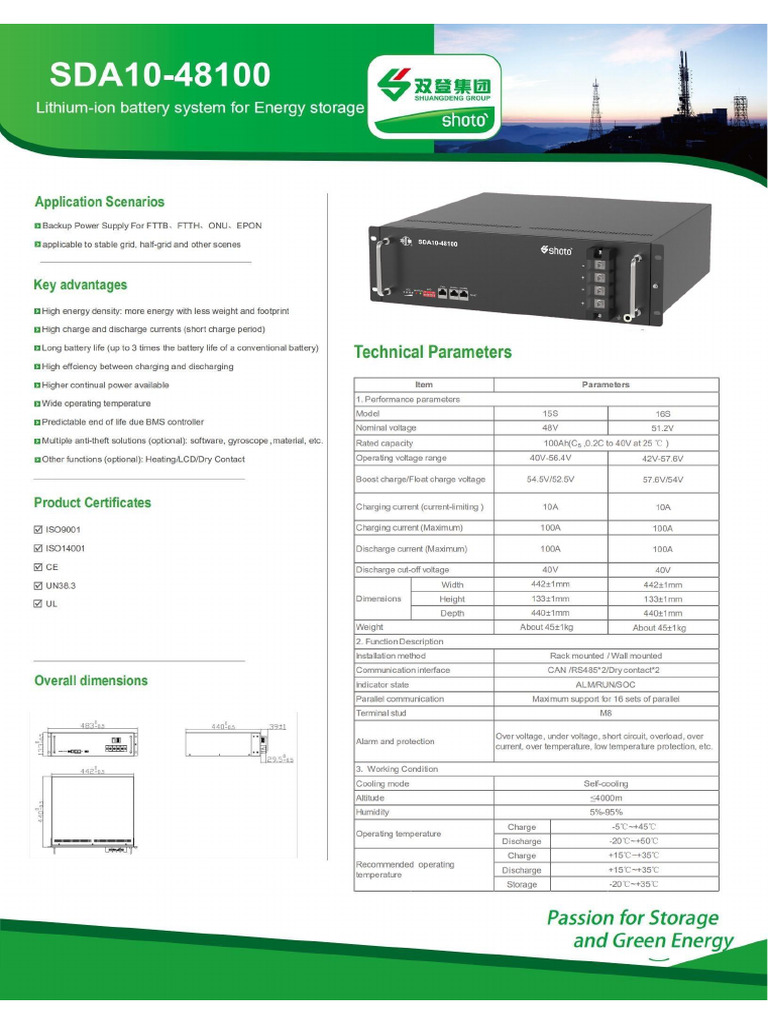 Sda10-48100 3u440 | PDF