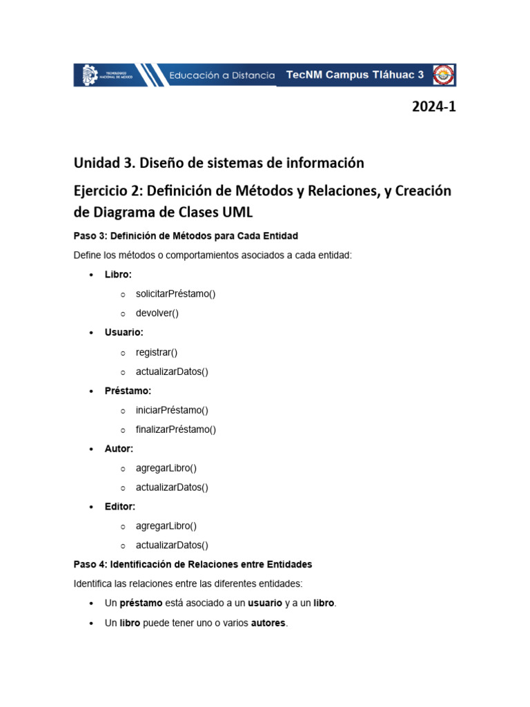 Unidad 3. Ejercicio2 | PDF