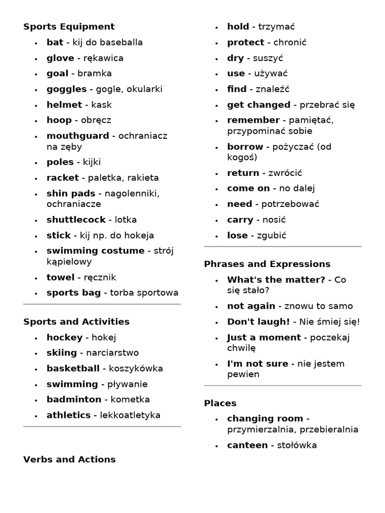 Steps Plus 6 Unit 2 Vocabulary | PDF