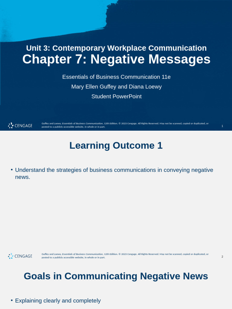 EBC_12e_PPT_ch07 | PDF | Communication