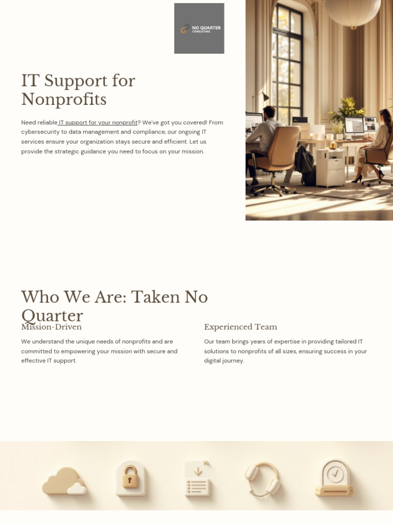 IT Support Non Profit | PDF | Computer Security | Security