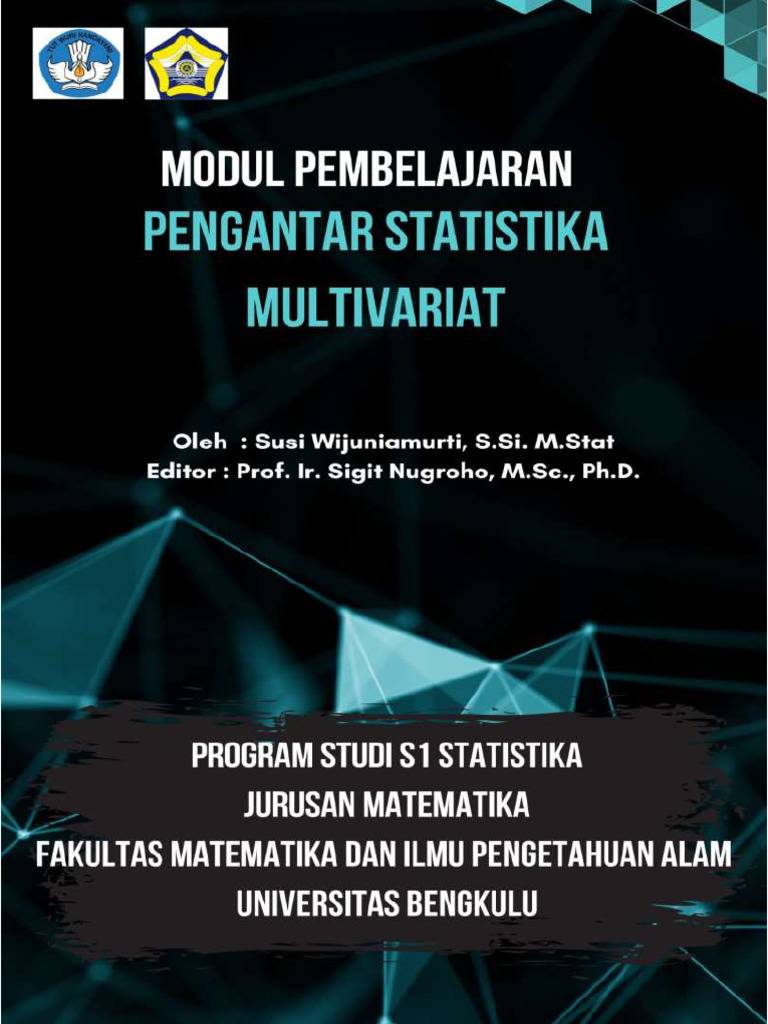 Modul Pengantar Statistika Multivariat | PDF