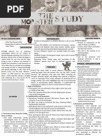 The Monster Study | PDF | Behavioural Sciences | Psychology
