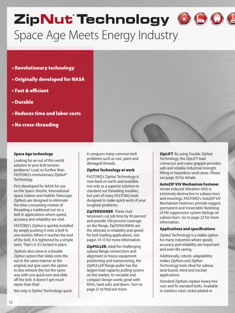 ZipNut Technology-USP | PDF | Screw | Nut (Hardware)
