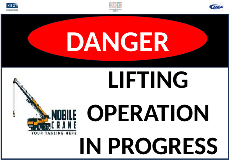 Lifting Signage | PDF