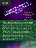 States of Matter Complete List | PDF