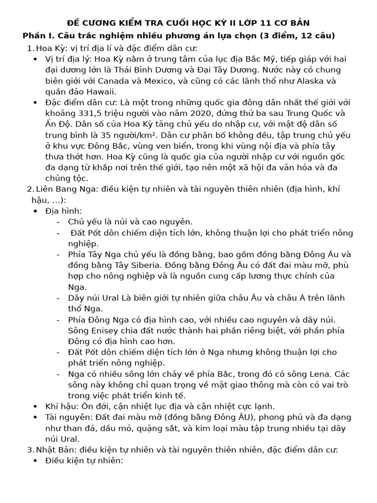đề-cương-kiểm-tra-cuối-học-kì-2-lớp-11CB | PDF