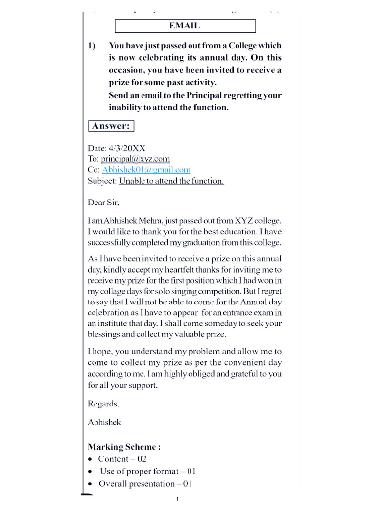 Email & Interview | PDF