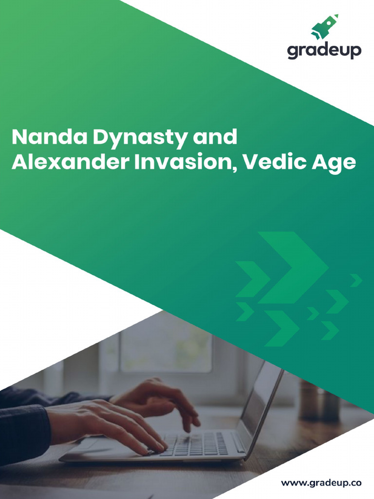 Nanda Dynasty and Alexander Invasion, Vedic Age (1).PDF-20 | PDF | Vedas