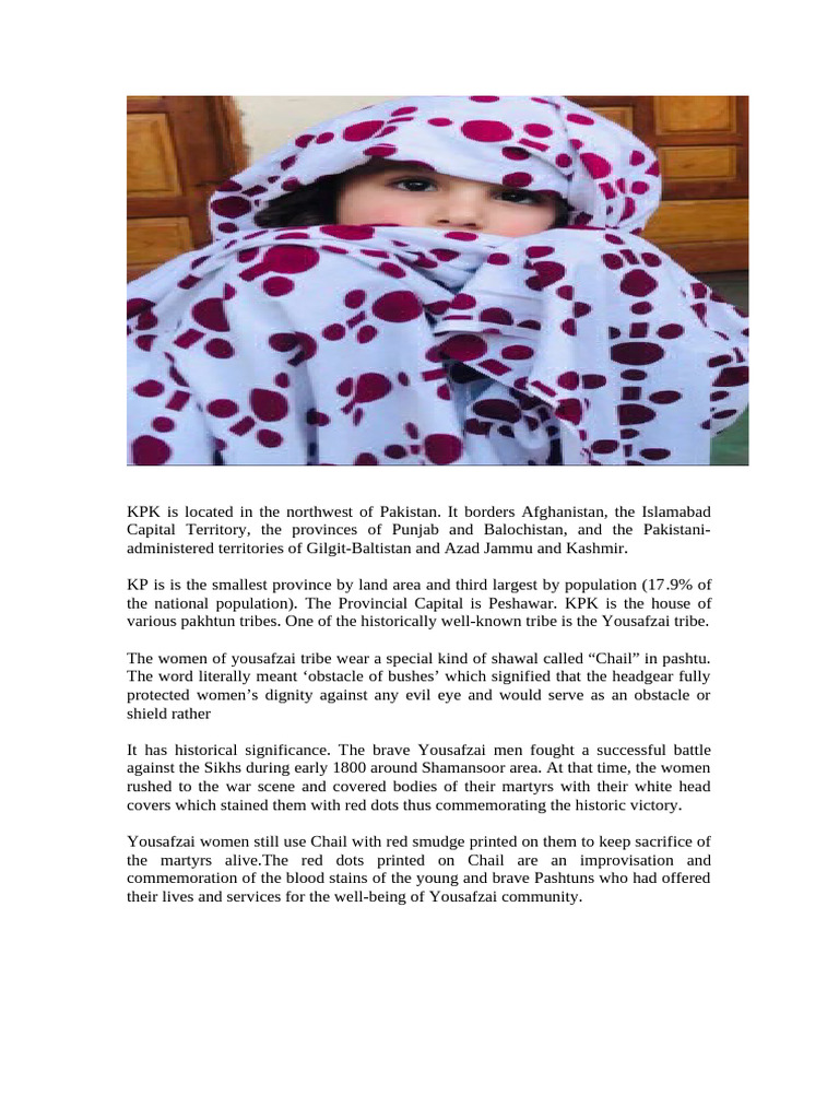 Yousafzai Tribe's Chail: History & Significance | PDF