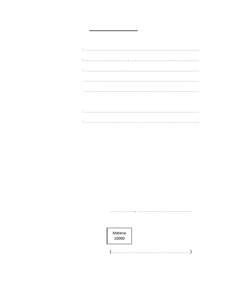 Surat Pernyataan Pelatihan (1) - 241212 - 115939 | PDF